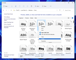 Make your font work in Windows | Glyphs
