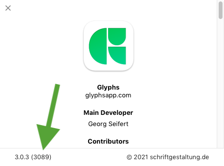 Older versions of Glyphs | Glyphs